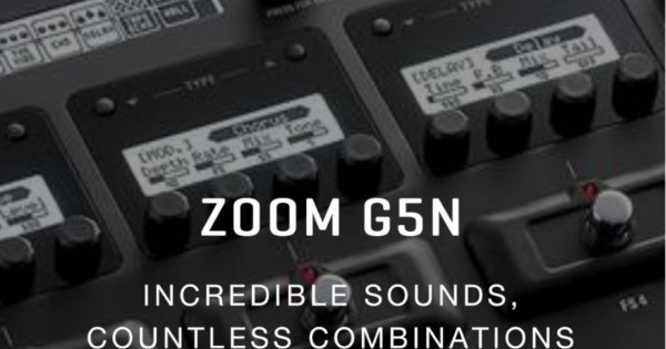 ZOOM G5n Multi-Effects Processors